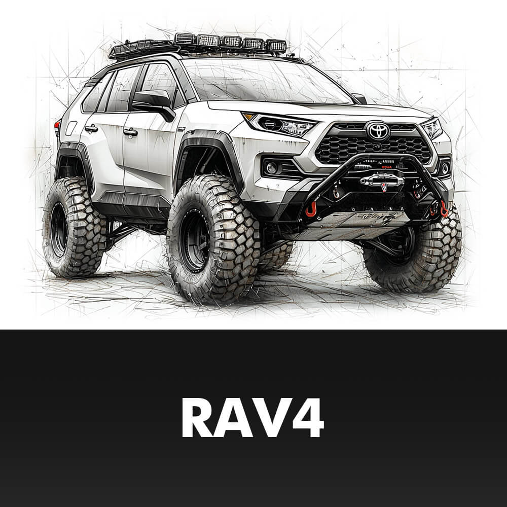 UltraSwing™ Multi-Fit Spare Tire Hitch Mount – Yota Force