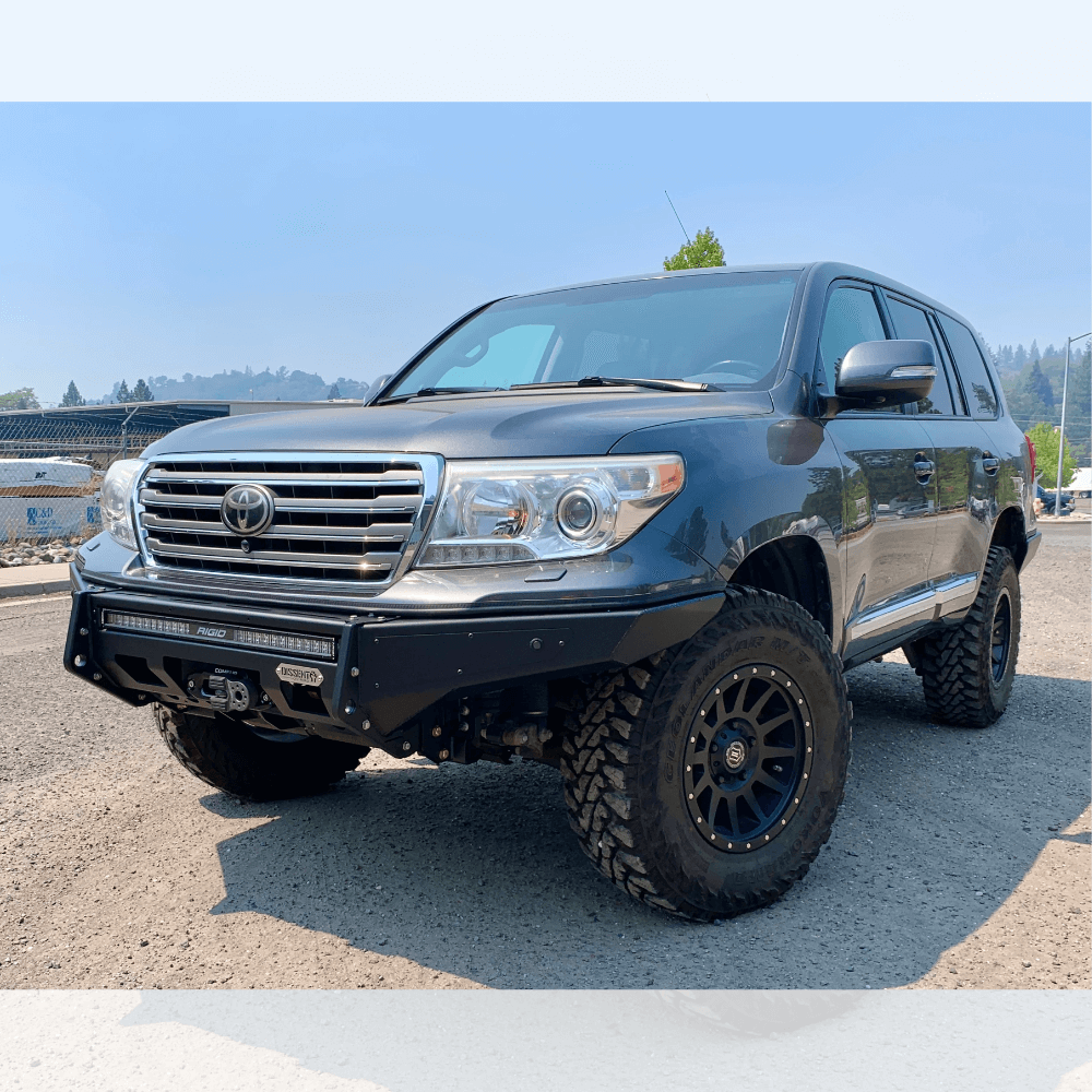 Low Profile Modular Front Bumper Fits 2008-2021 Toyota Land Cruiser 20 ...