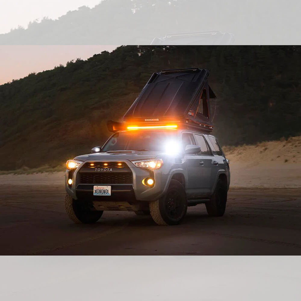 Low Profile Led Ditch Light Brackets Kit Fits 2010 2024 Toyota 4runner