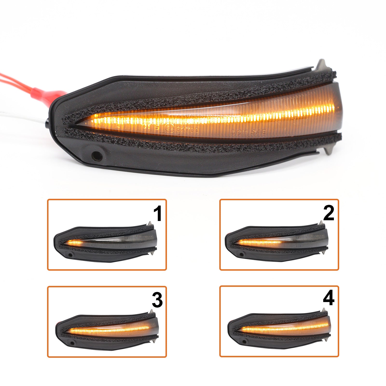 2014-2021 Toyota 4Runner Sequential Turn Signals - MIRROR LIGHT | SMOK ...
