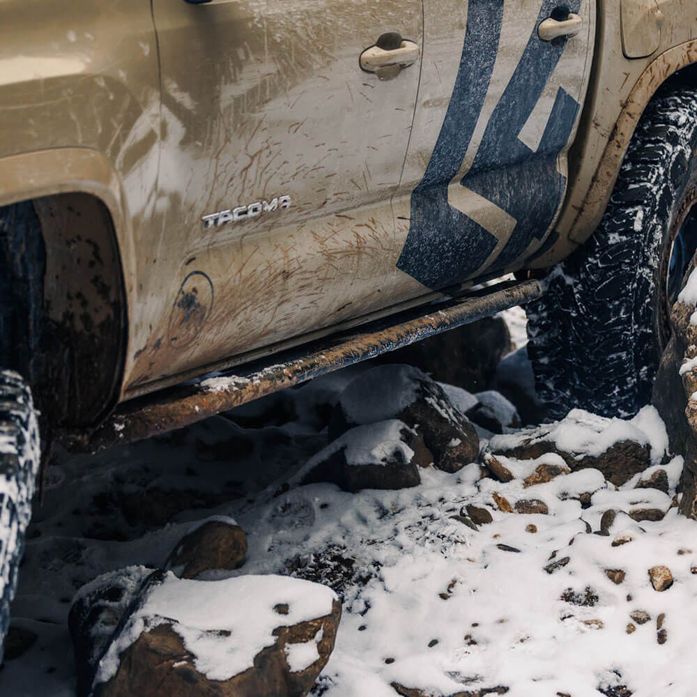 Rock Runner Sliders Fits 2016-2023 Toyota Tacoma – Yota Force