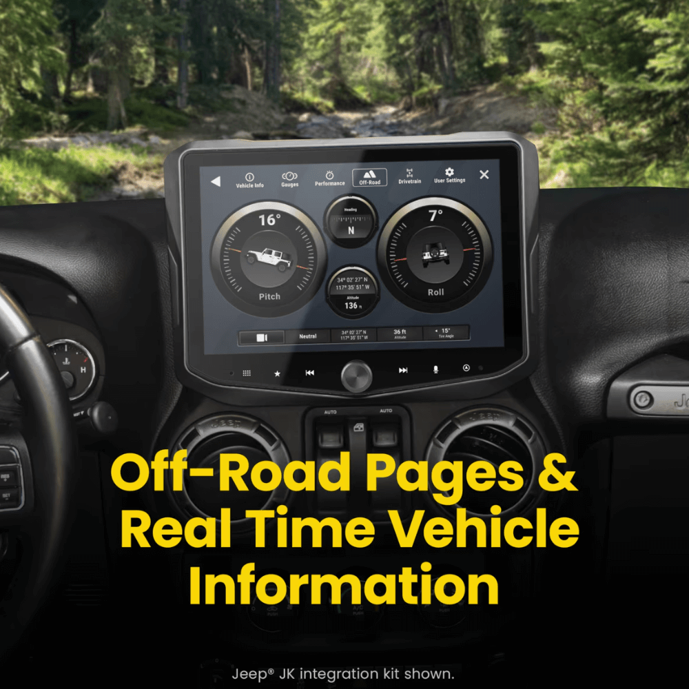 Radio Replacement Kit - Includes 10" Horizon 10 Touchscreen Radio & Pl ...