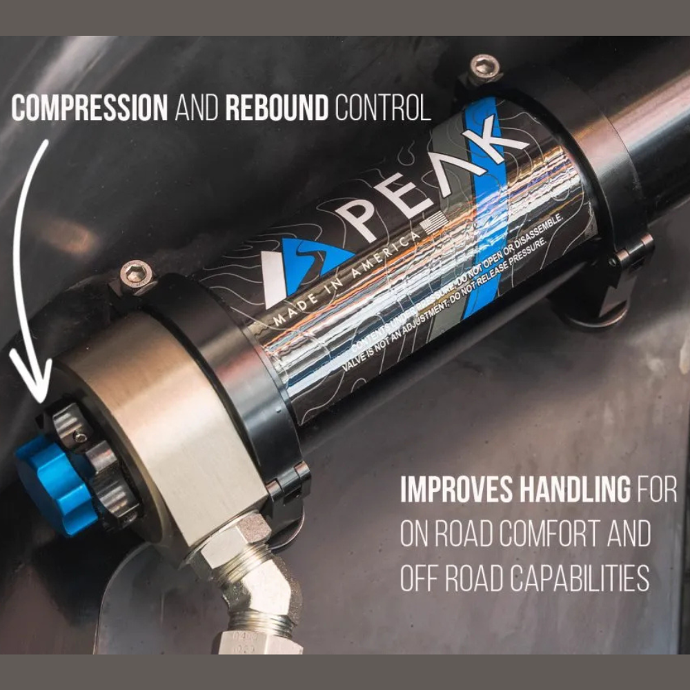 Peak Suspension 2.5″ DSC Coilovers Trail Kit Fits 2010-2024 Toyota 4Ru ...