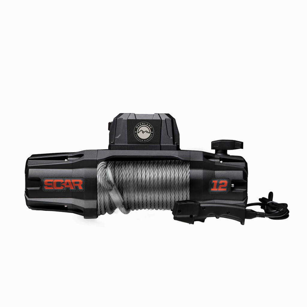 SCAR 12 Waterproof Winch with Wireless Remote – Yota Force