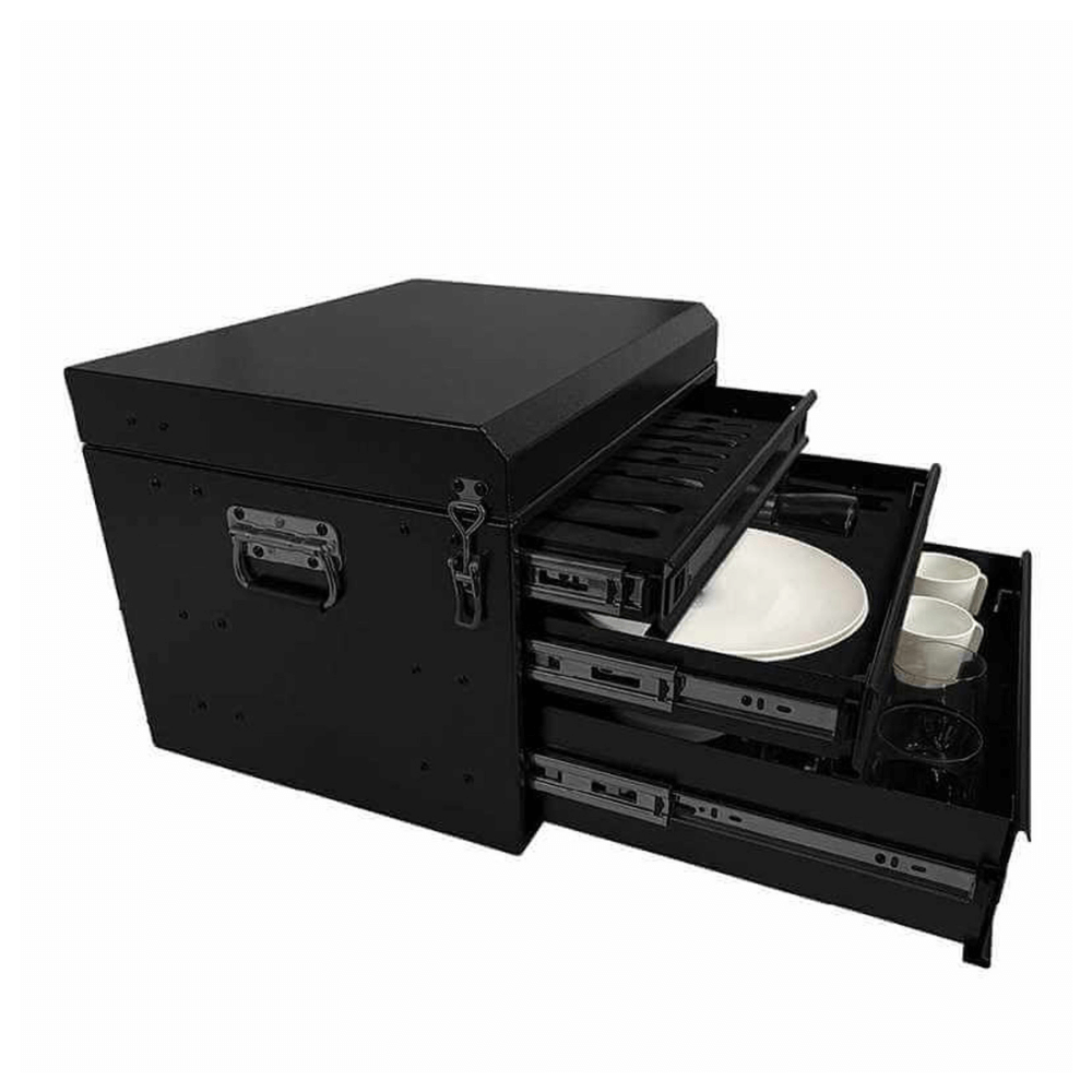 Ultimate 39 Piece Utensil Set - Black Powder Coat Universal – Yota Force
